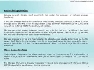 Cloud Infrastructure Mechanisms | PPTX