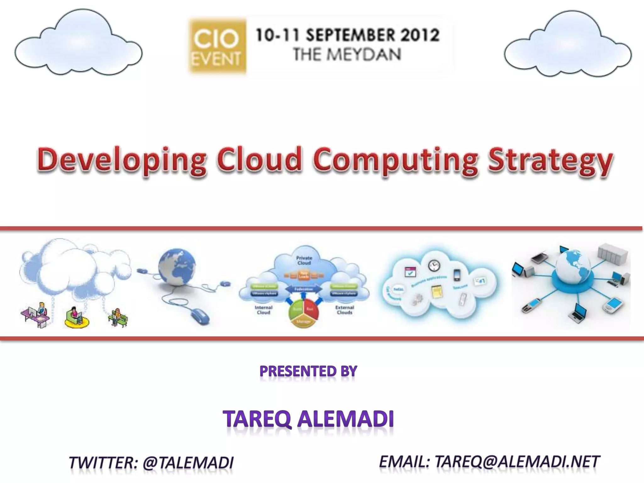 Developing Cloud Computing Strategy | PPT