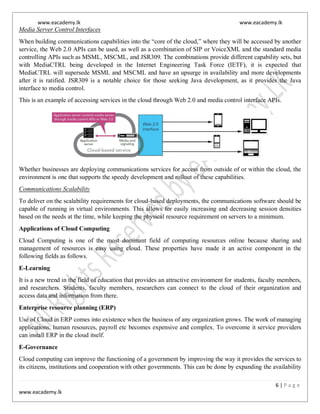 Cloud computing course and tutorials | PDF
