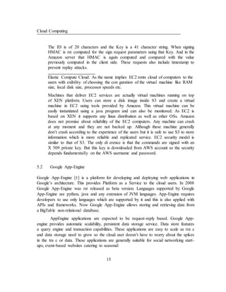 Cloud computing report | PDF