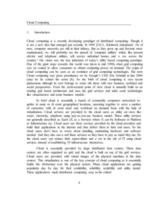 Cloud computing report | PDF