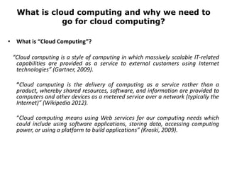 Cloud computing for college library automation | PPTX