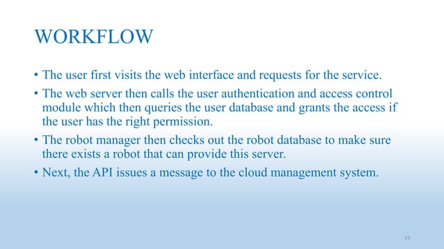Cloud Computing for Mobile Robots | PDF