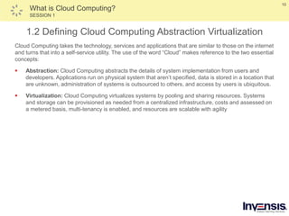 Cloud Computing Fundamental Course Preview | PPT