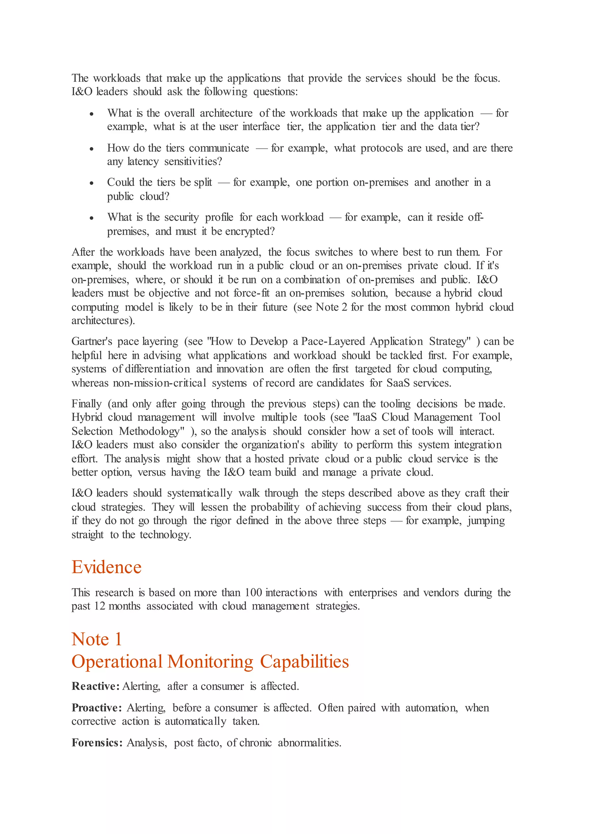 Cloud computing gartner report | DOCX