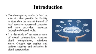Cloud computing Assignment Help | PPT