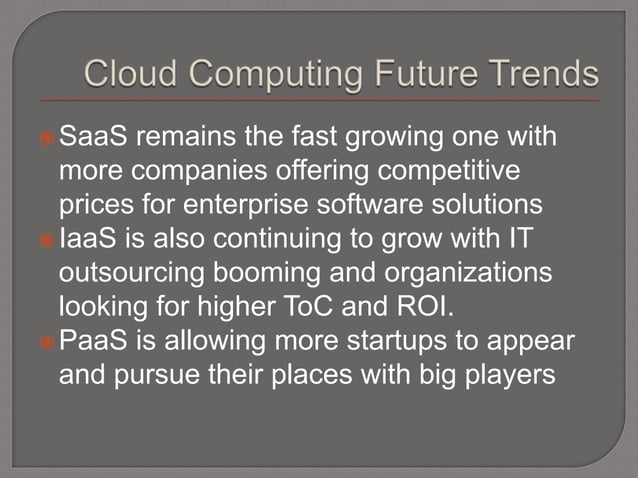 Cloud computing in a nutshell | PPTX