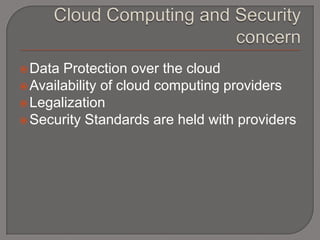 Cloud computing in a nutshell | PPTX