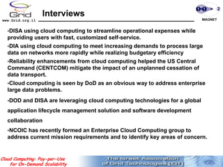 Cloud Computing In DoD - Kevin Jackson | PPT
