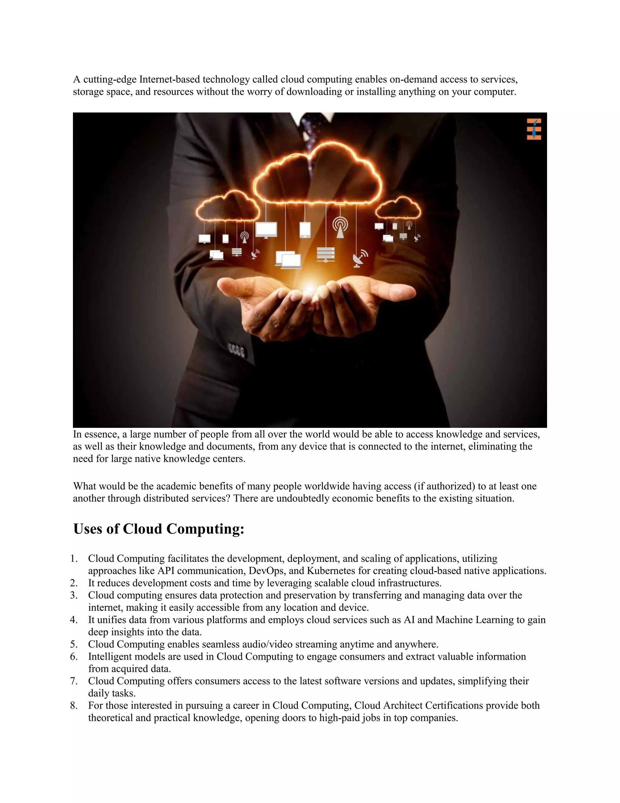 Useful Pros, Cons, And Uses Of Cloud Computing In Education In 2023 | Future Education Magazine ...