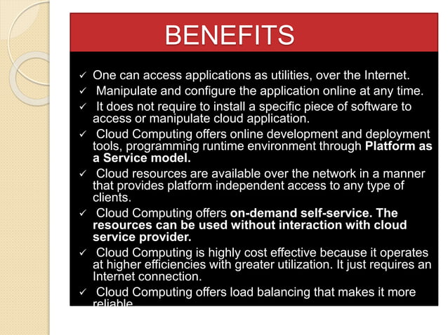 Cloud Computing - FUNDAMENTALS | PPTX
