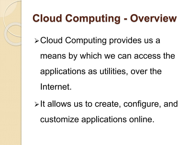 Cloud Computing - FUNDAMENTALS | PPTX