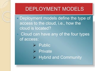 Cloud Computing - FUNDAMENTALS | PPTX