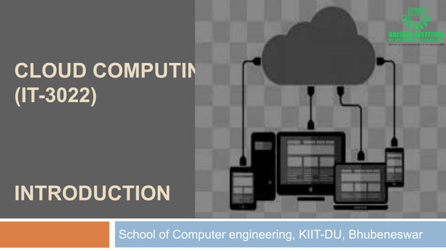 Cloud computing intro | PPT