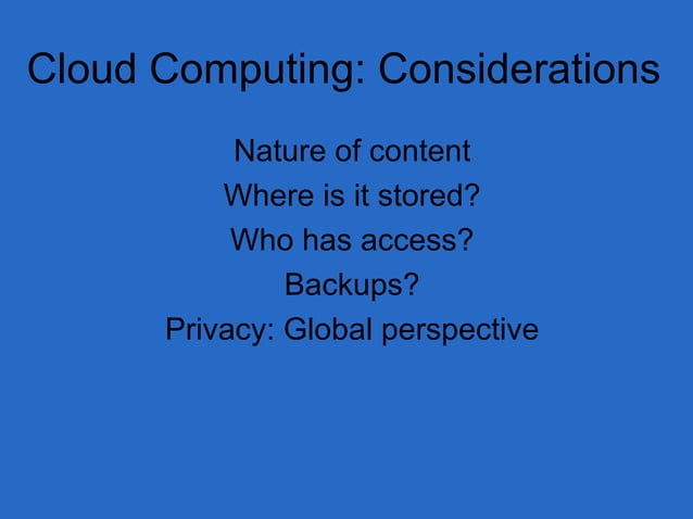 Cloud computing intro | PPT
