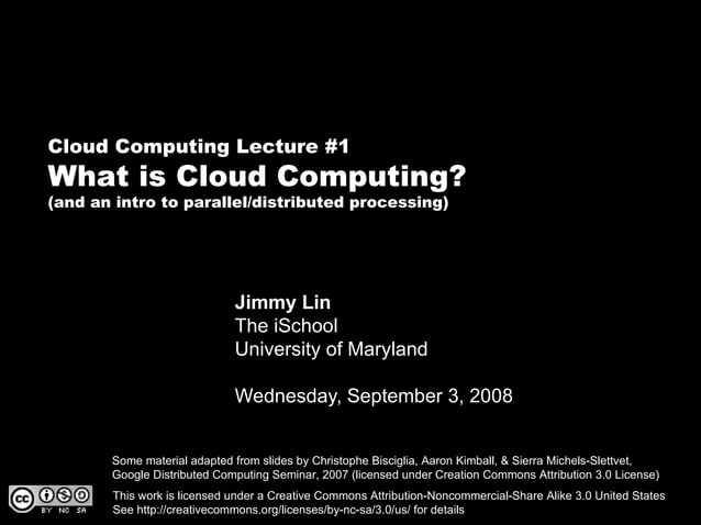 Cloud computing lecture | PPT Cloud computing lecture | PPT