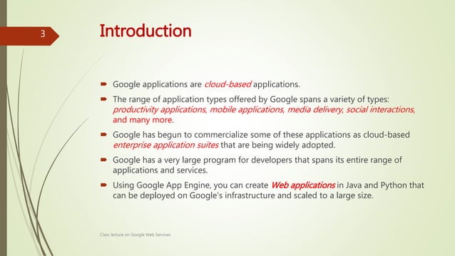 Cloud computing lecture 7 | PPT