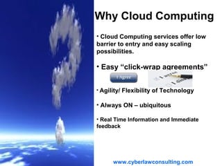 Cloud computing legal issues | PPT