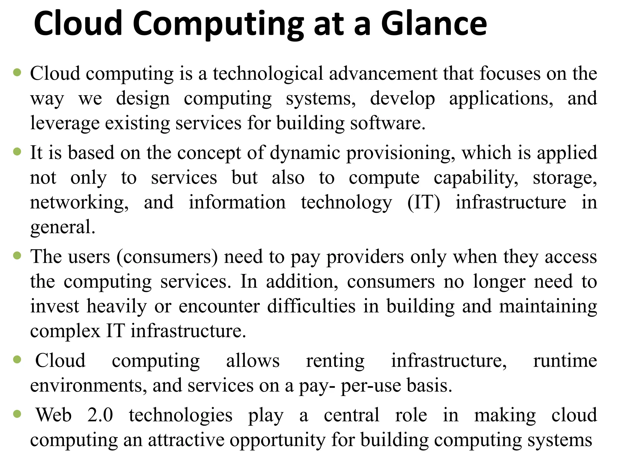 Cloud Computing Module 1 Basics Of Cloud Computing Ppt 6210