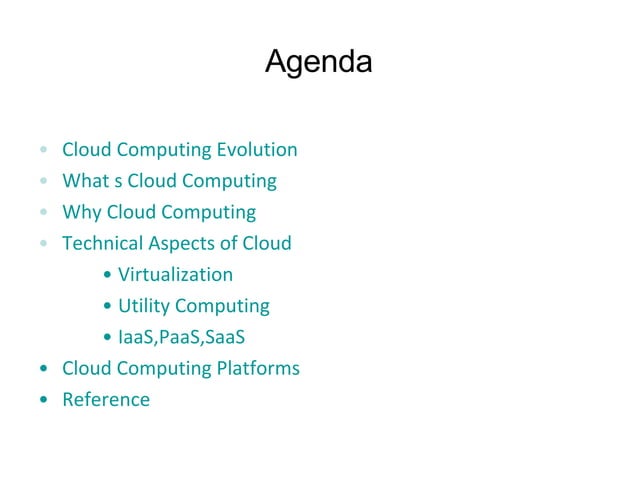 Cloud Computing Overview | PPT