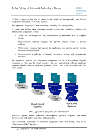 Cloud computing notes unit II | DOCX