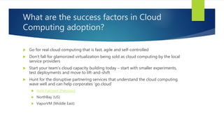 Cloud computing options in pakistan | PPT