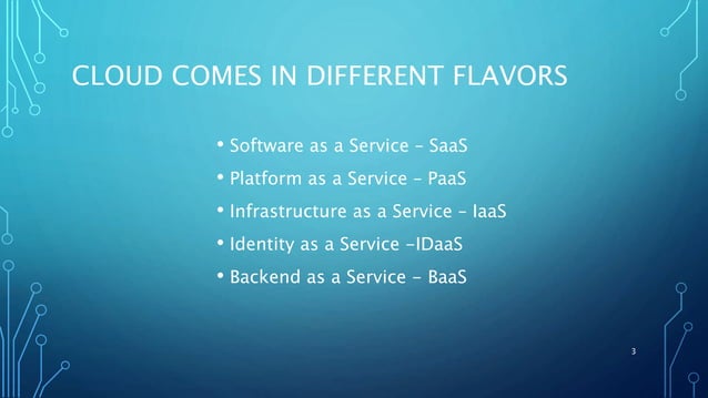 Cloud computing overview | PPTX