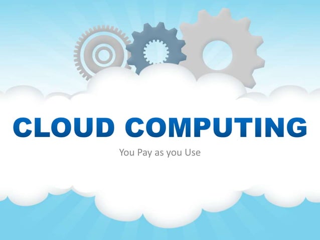 Cloud computing overview | PPT