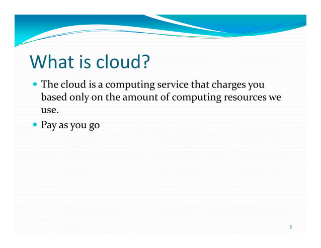 Cloud computing Basics | PDF