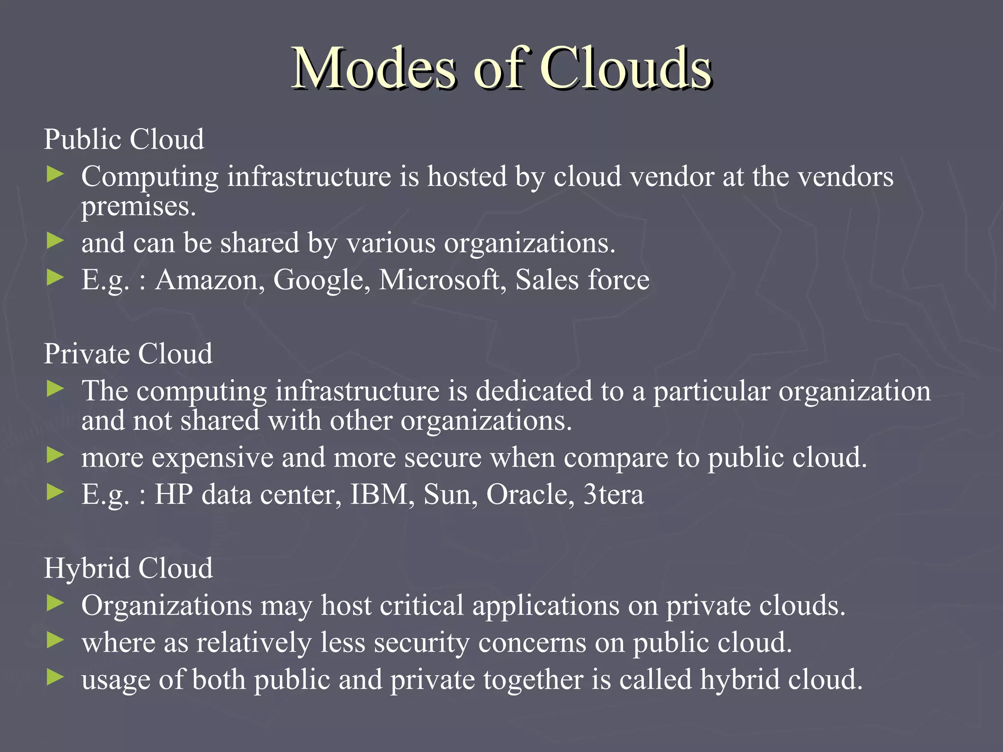 Cloud computing ppt | PPT