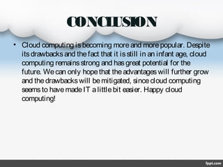 Cloud computing ppt | PPT