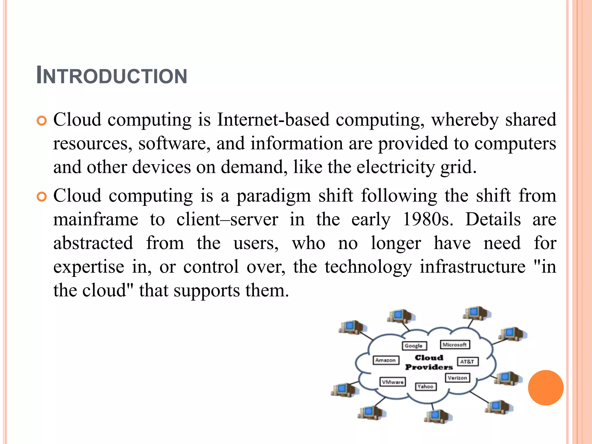 Cloud computing ppt | PPTX