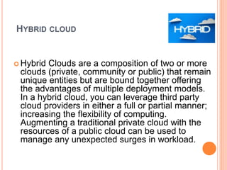 Cloud Computing ppt | PPTX