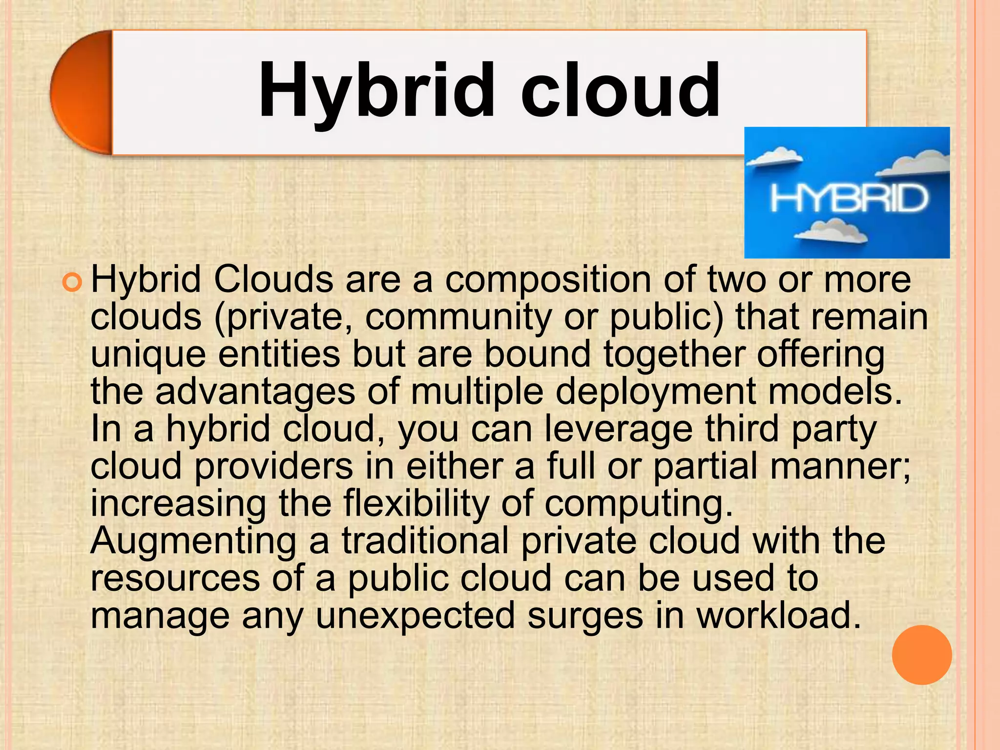 Cloud computing seminar | PPTX