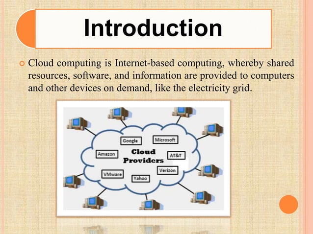 Cloud computing seminar | PPTX
