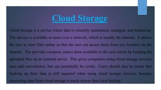 basic concept of Cloud computing and its architecture | PPTX