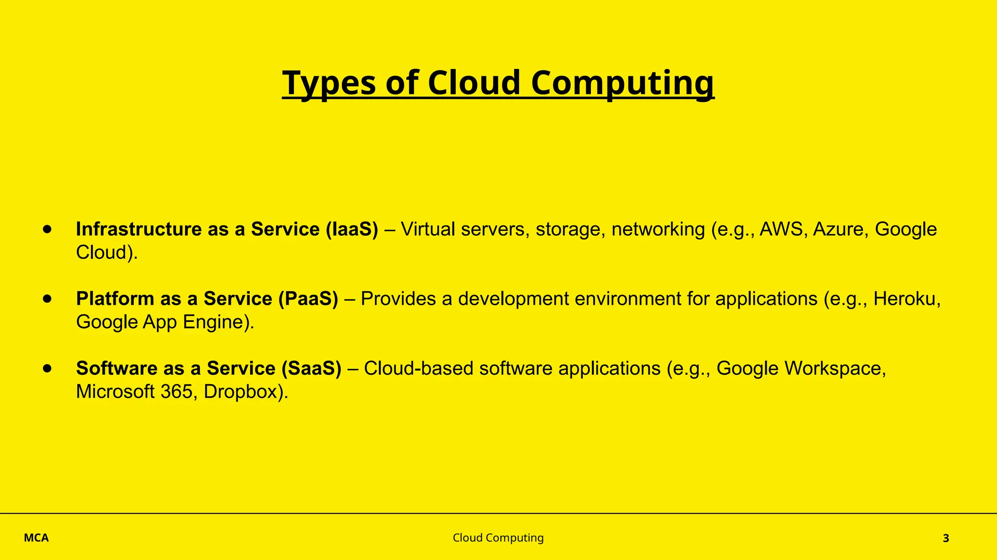 Cloud Computing The Future of Technology | PPTX