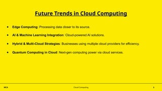 Cloud Computing The Future of Technology | PPT