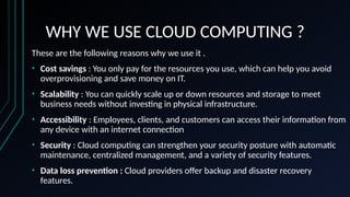 CLOUD COMPUTING PPT.pptx.................................. | PPT