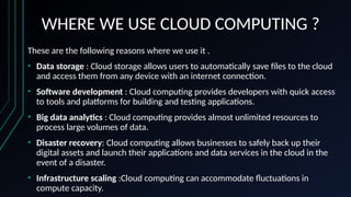 CLOUD COMPUTING PPT.pptx.................................. | PPTX