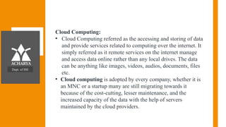 Cloud_computing module1 ppt seventh seme | PPT