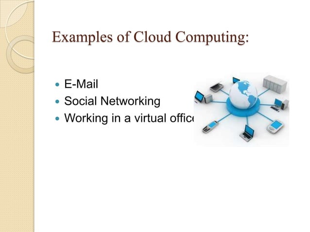 Cloud computing presentation | PPTX | Cloud Computing | Internet