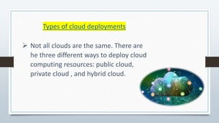 Cloud computing presentation | PPTX