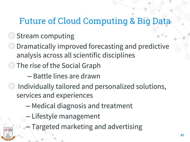 The rise of “Big Data” on cloud computing | PPTX
