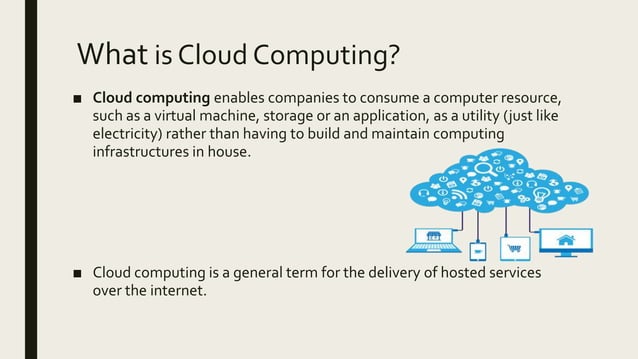 Cloud computing presentation | PPT
