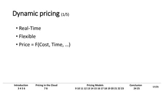 Cloud computing pricing models | PPT