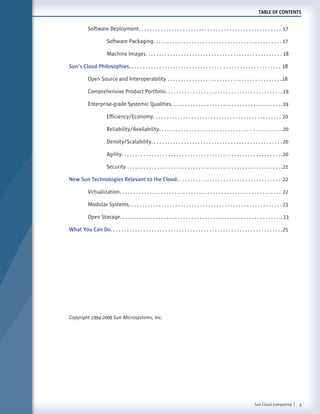 Cloud Computing Sun Microsystems | PDF