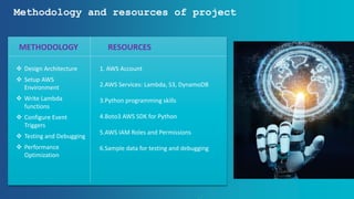project proposal concept by taking one example for cloud computing | PPTX