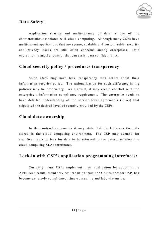 Cloud computing project report | PDF | Cloud Computing | Internet