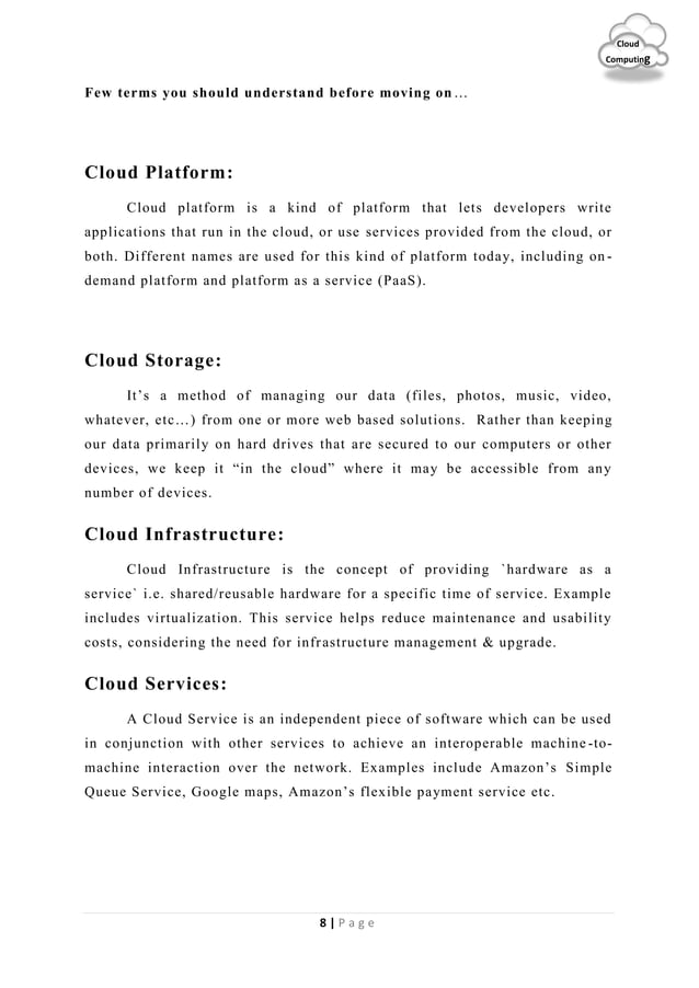 Cloud computing project report | PDF | Cloud Computing | Internet